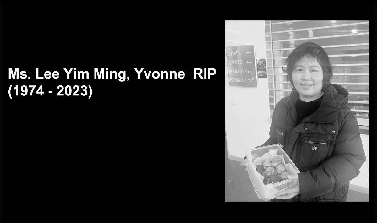 Ms. Lee Yim Ming, Yvonne RIP